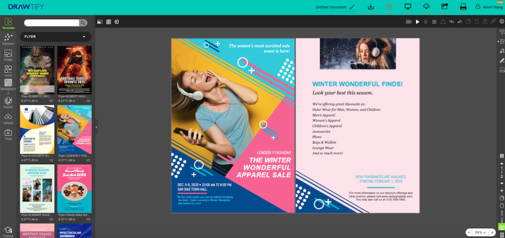 How to make a flyer | Use Drawtify to create a custom flyer.
