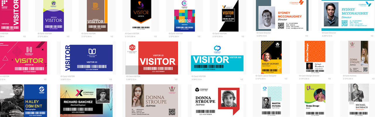 Free ID Card Maker Online | Employee ID Card Templates | Drawtify