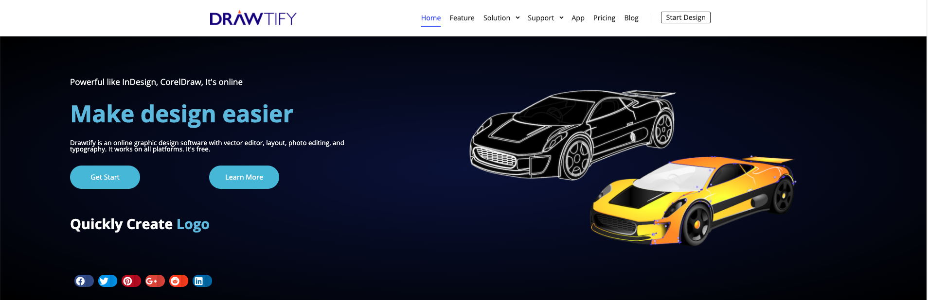 Drawtify's online vector editor is the best gift for 2020