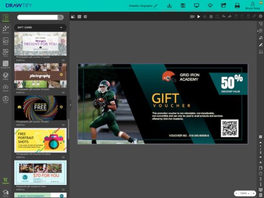 Free Gift Card Maker – DRAWTIFY