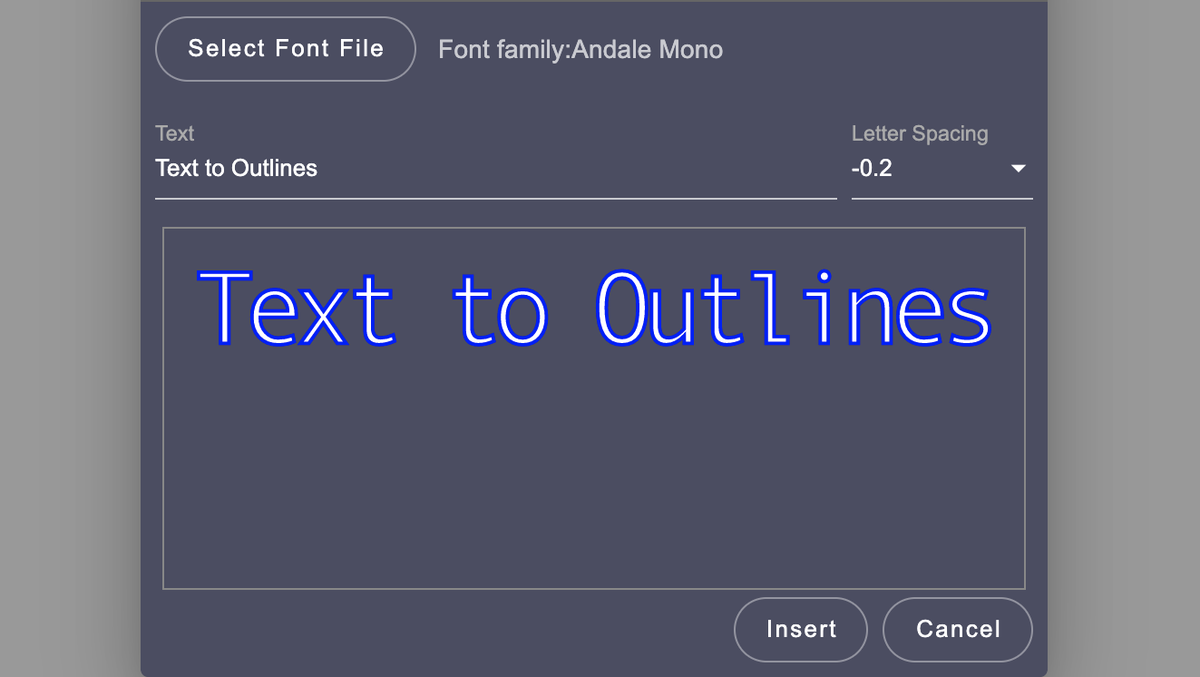 Convert Text to Outlines - Custom Font to Path - DRAWTIFY