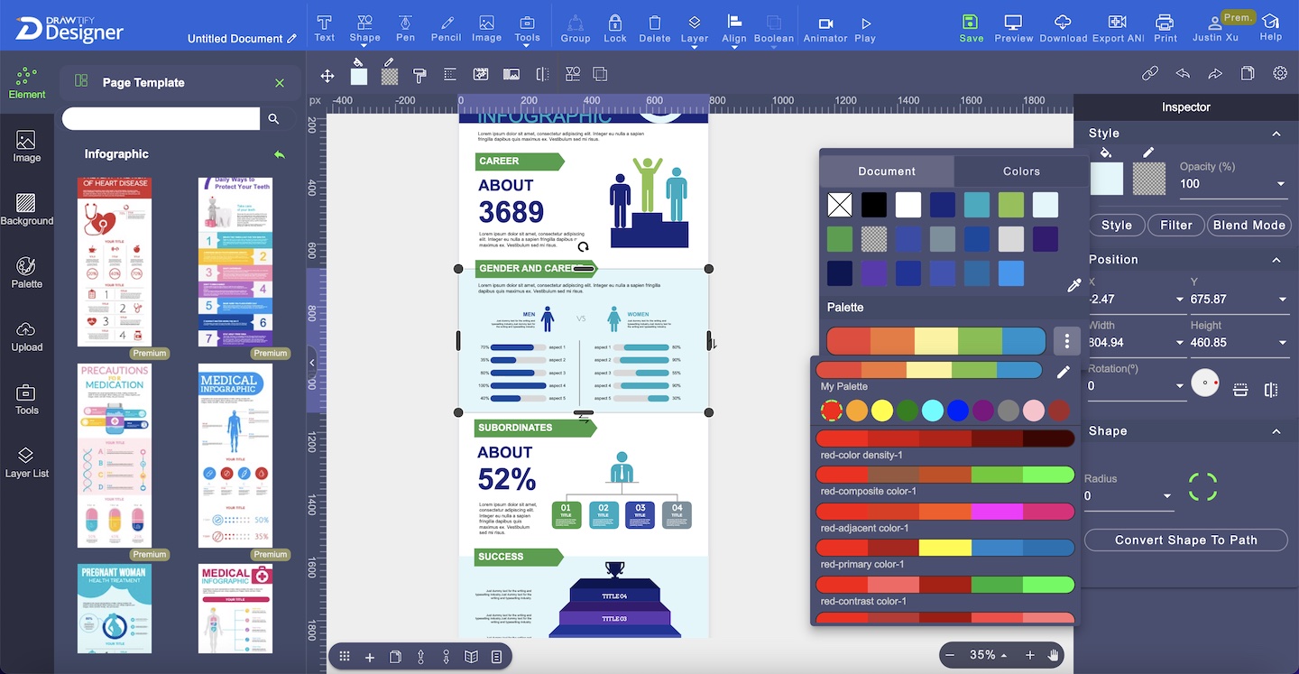What is an infographic poster & How to make it – DRAWTIFY